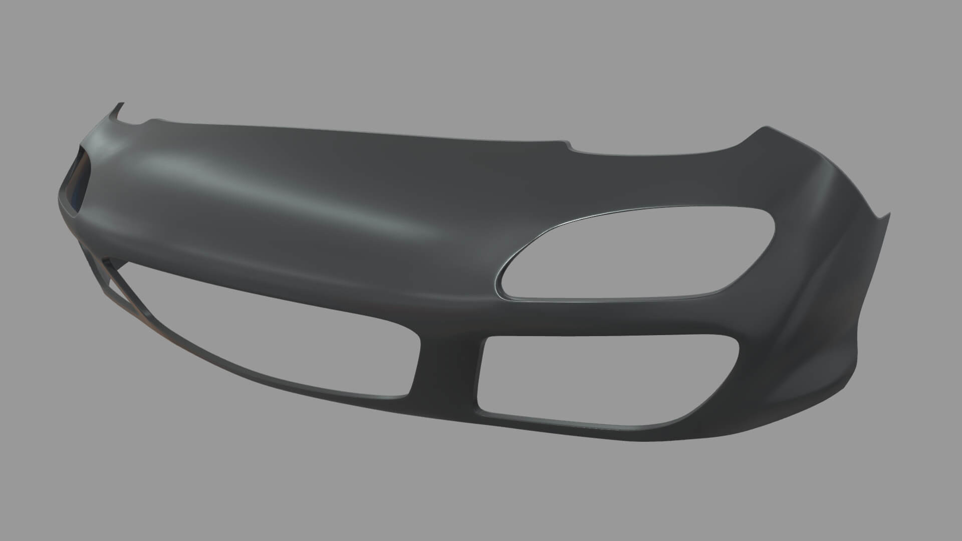 Front Bumper Mazda RX7 Custom - 3D Model by ViperJr3D