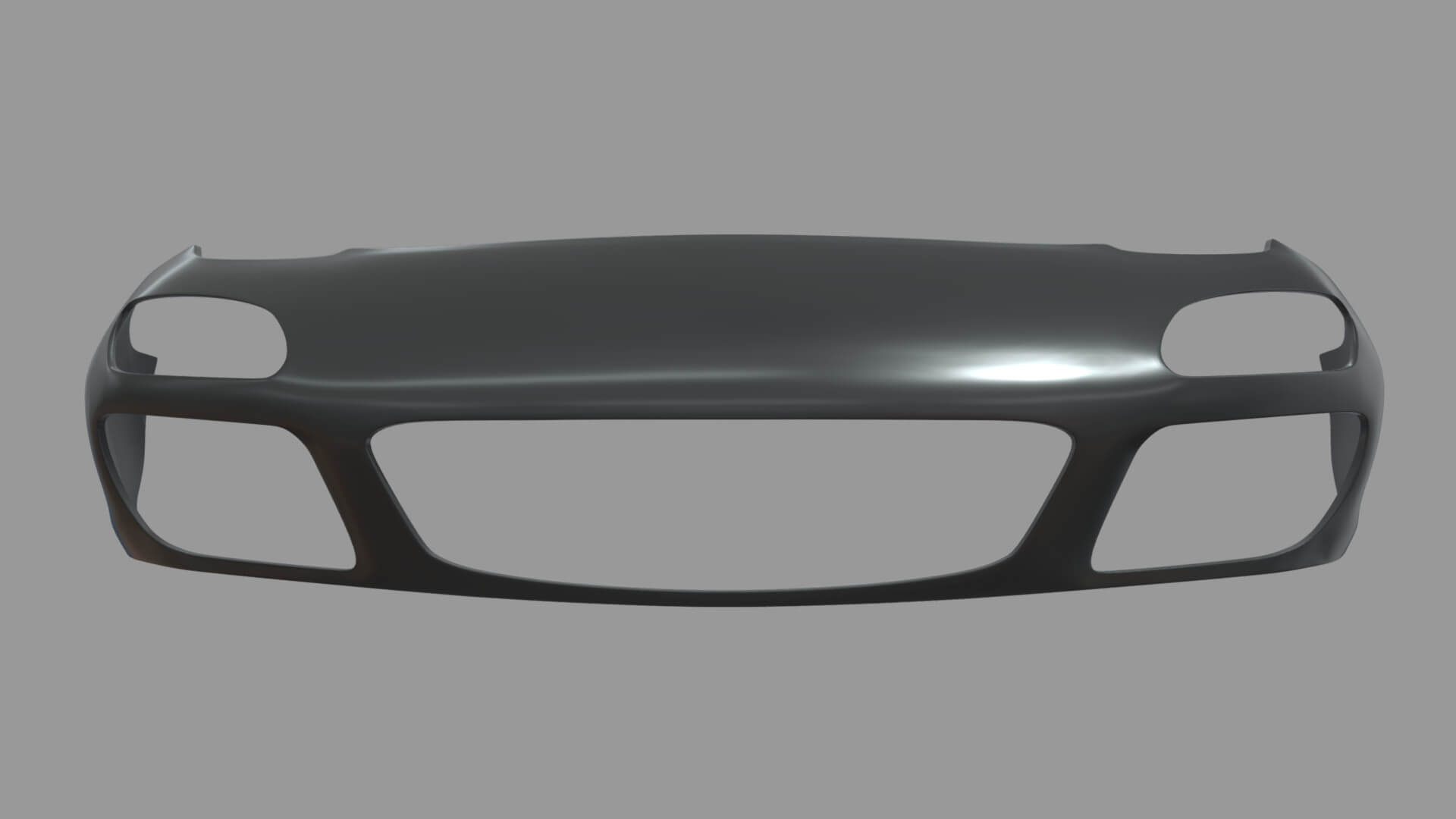 Front Bumper Mazda RX7 Custom - 3D Print Model by ViperJr3D