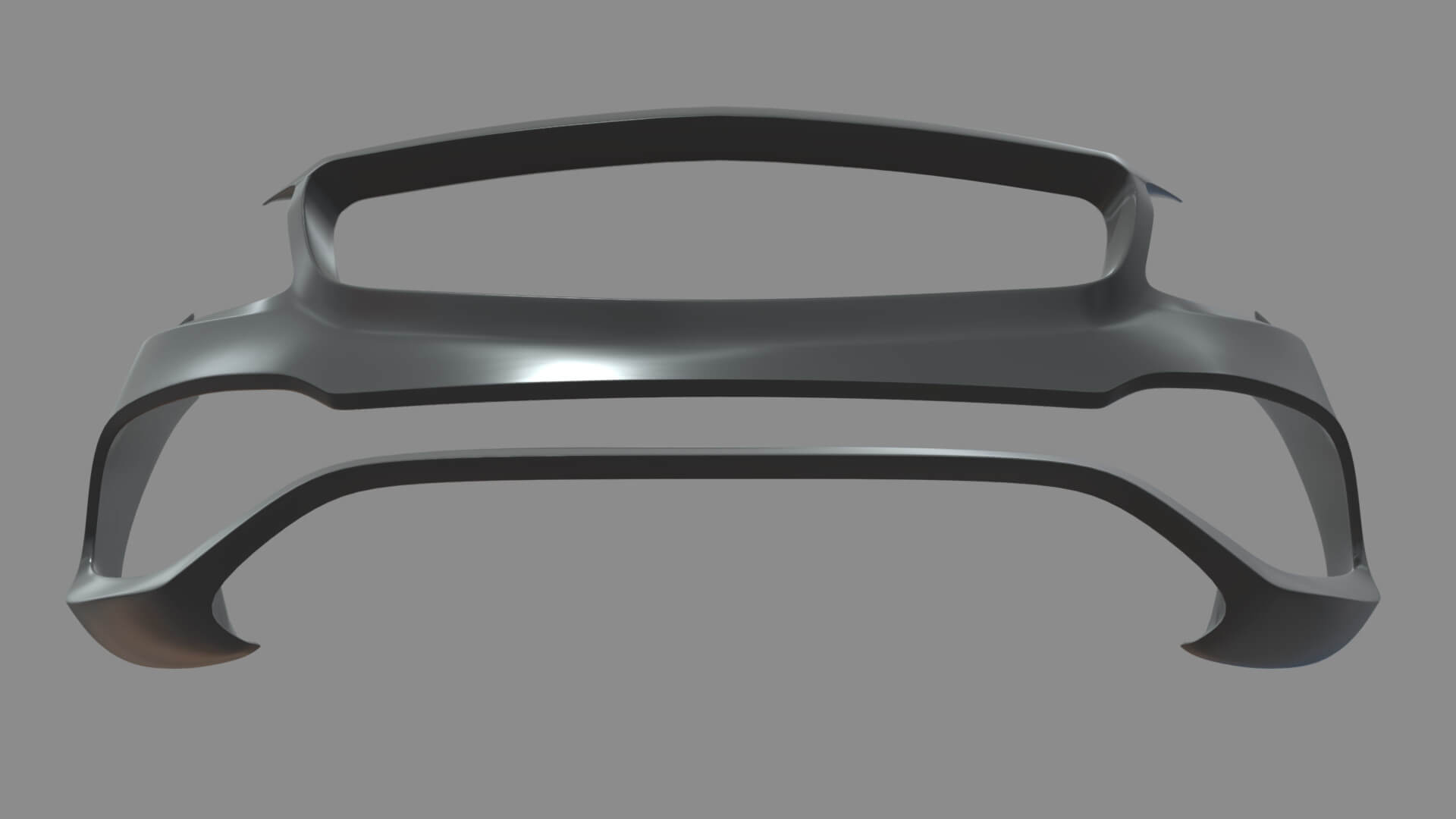 Front Bumper Mercedes Benz - 3D Model by ViperJr3D