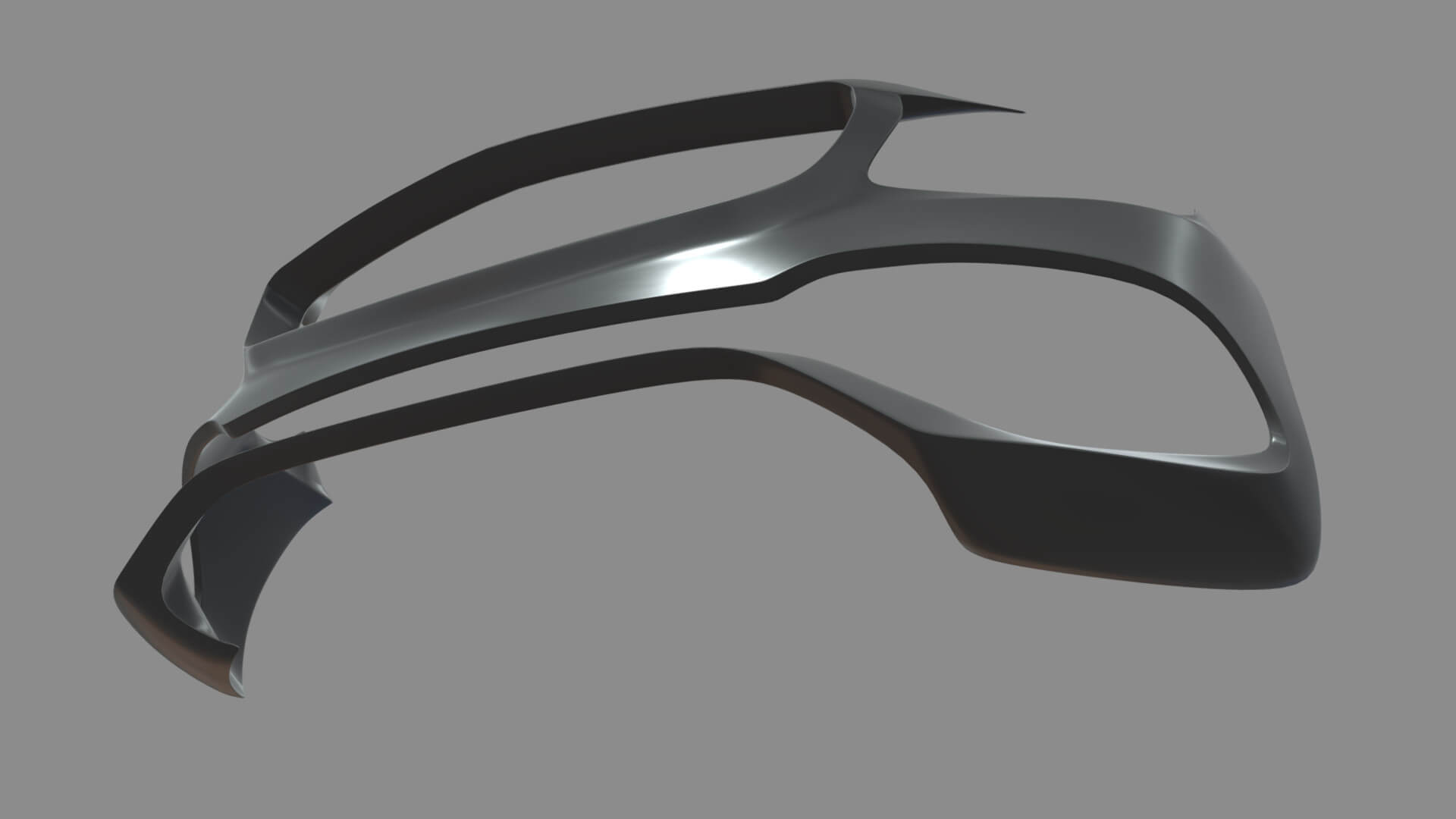 Front Bumper Mercedes Benz - 3D Model by ViperJr3D