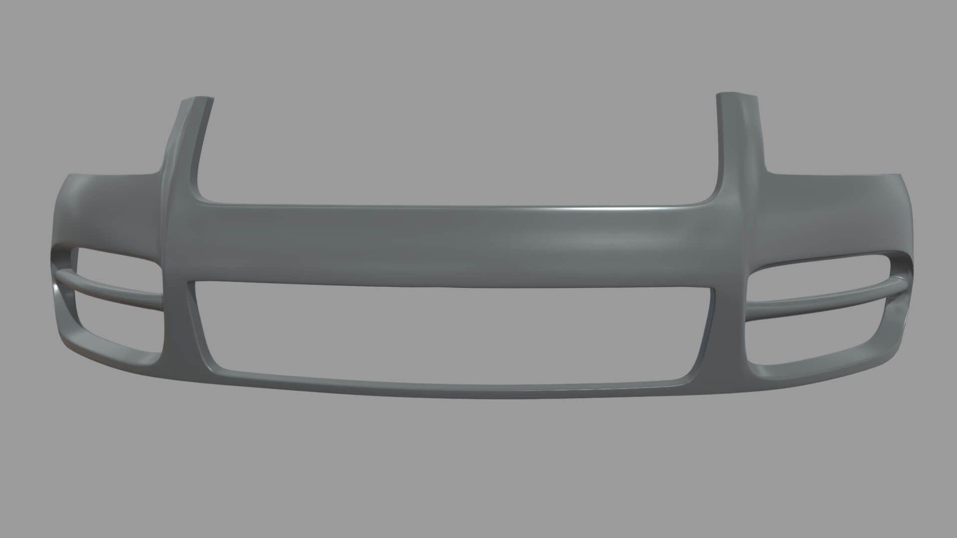 Front Bumper Volkswagen Touareg - 3D Model by ViperJr3D