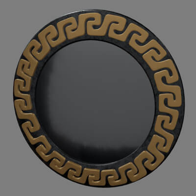 Greek Mirror - 3D Model by ViperJr3D