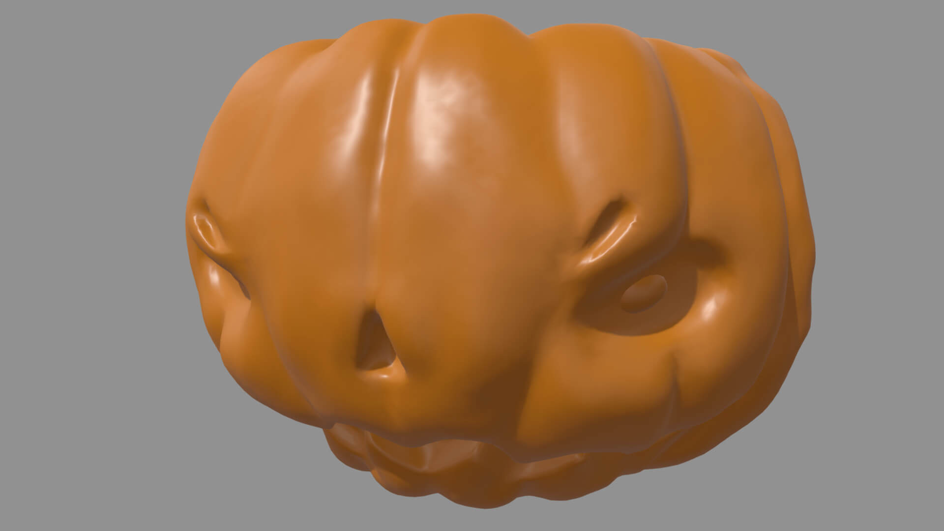 Halloween Pumpkin - 3D Model by ViperJr3D