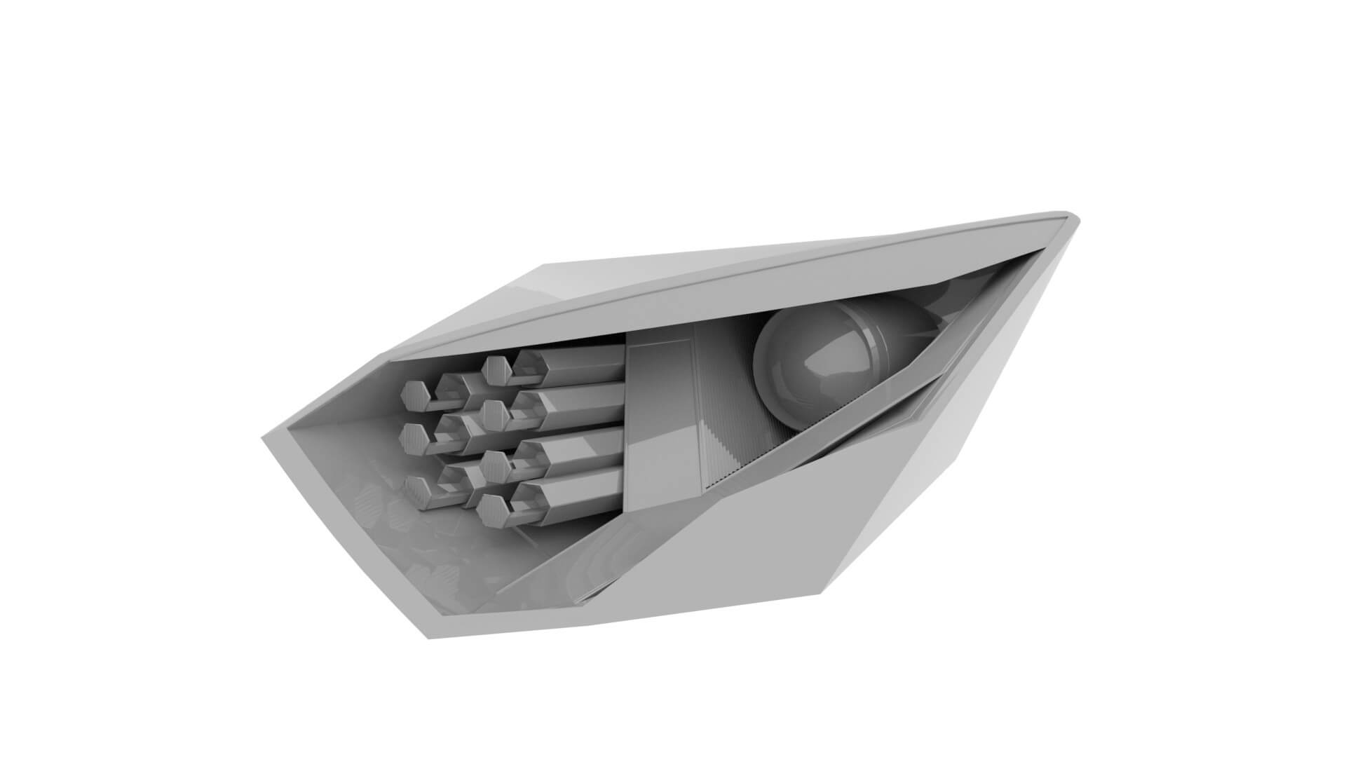 Headlight Rearlight Sport Car 01 - 3D Model by ViperJr3D