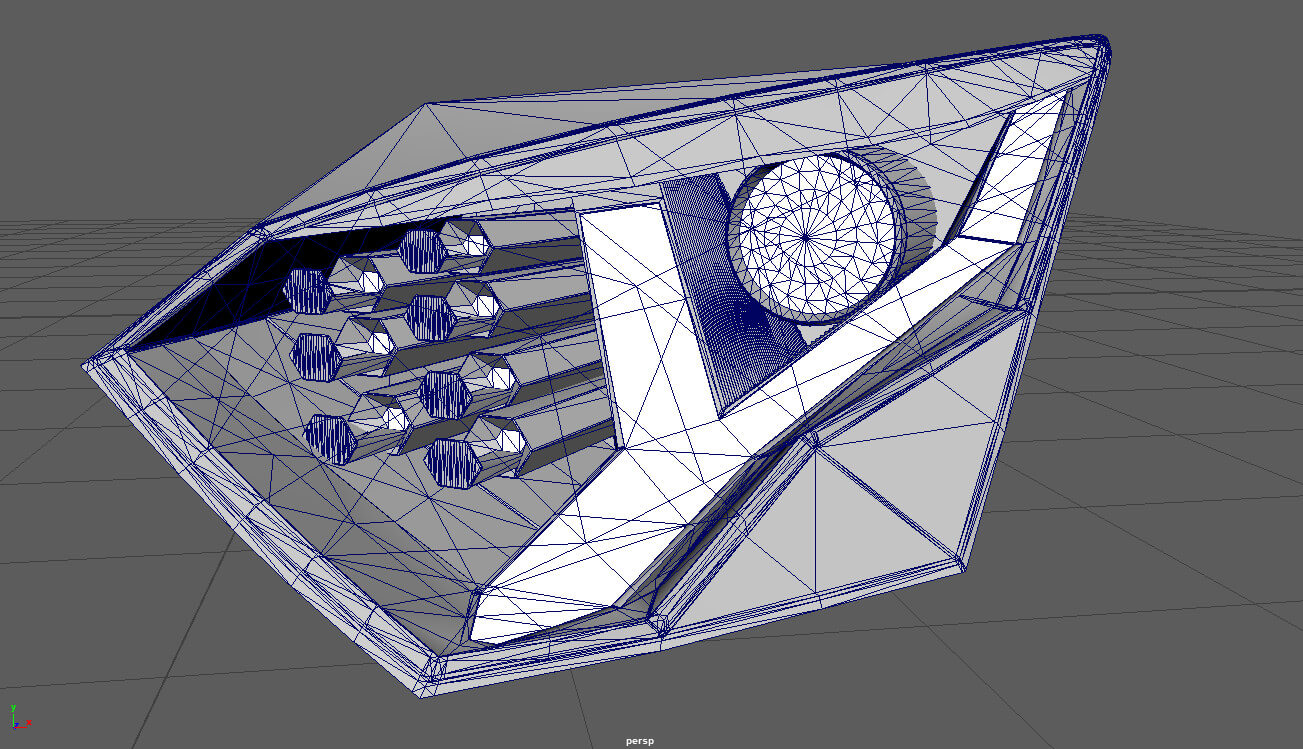 Headlight Rearlight Sport Car 01 - 3D Model by ViperJr3D