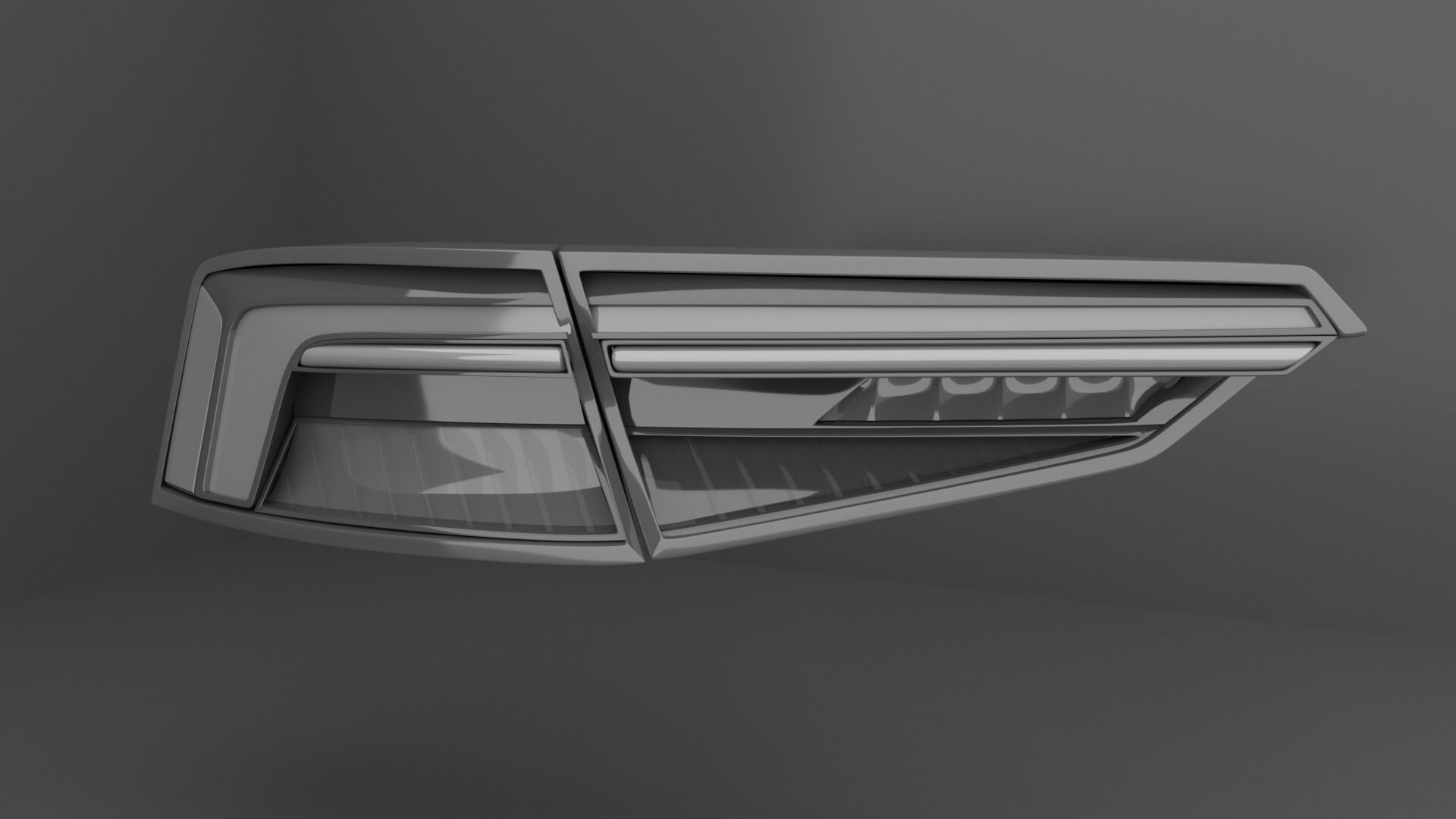 Headlights Rearlights Audi RS5 - 3D Model by ViperJr3D