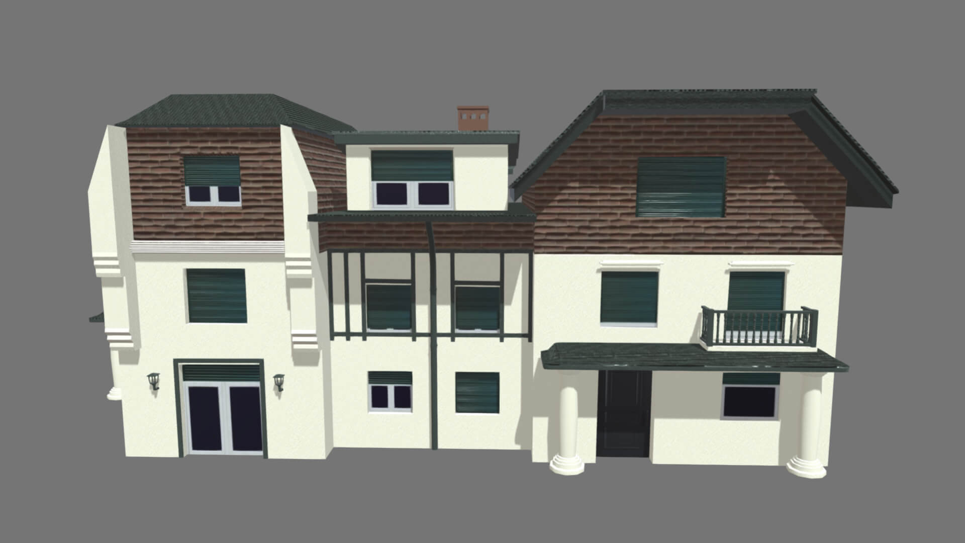 House 01 City Pack 01 - 3D Model by ViperJr3D