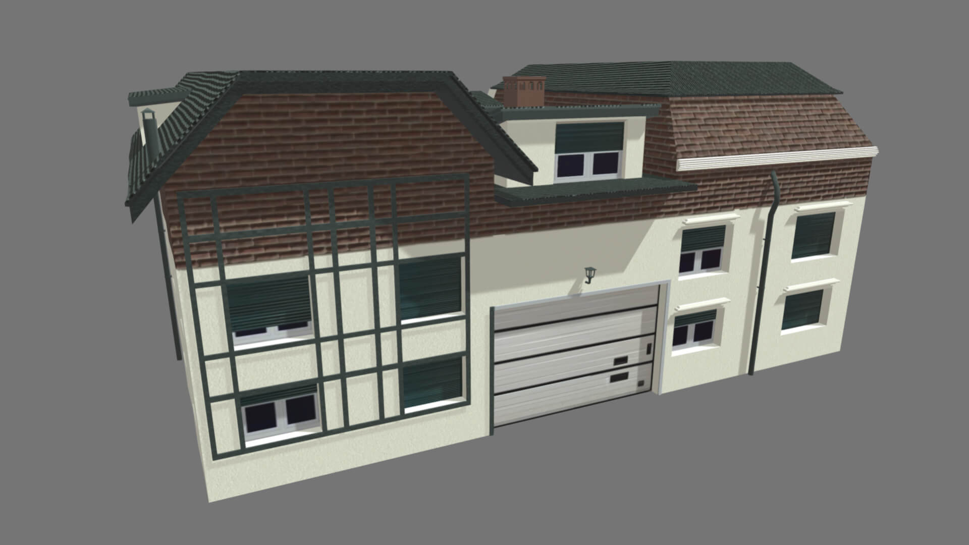 House 01 City Pack 01 - 3D Model by ViperJr3D