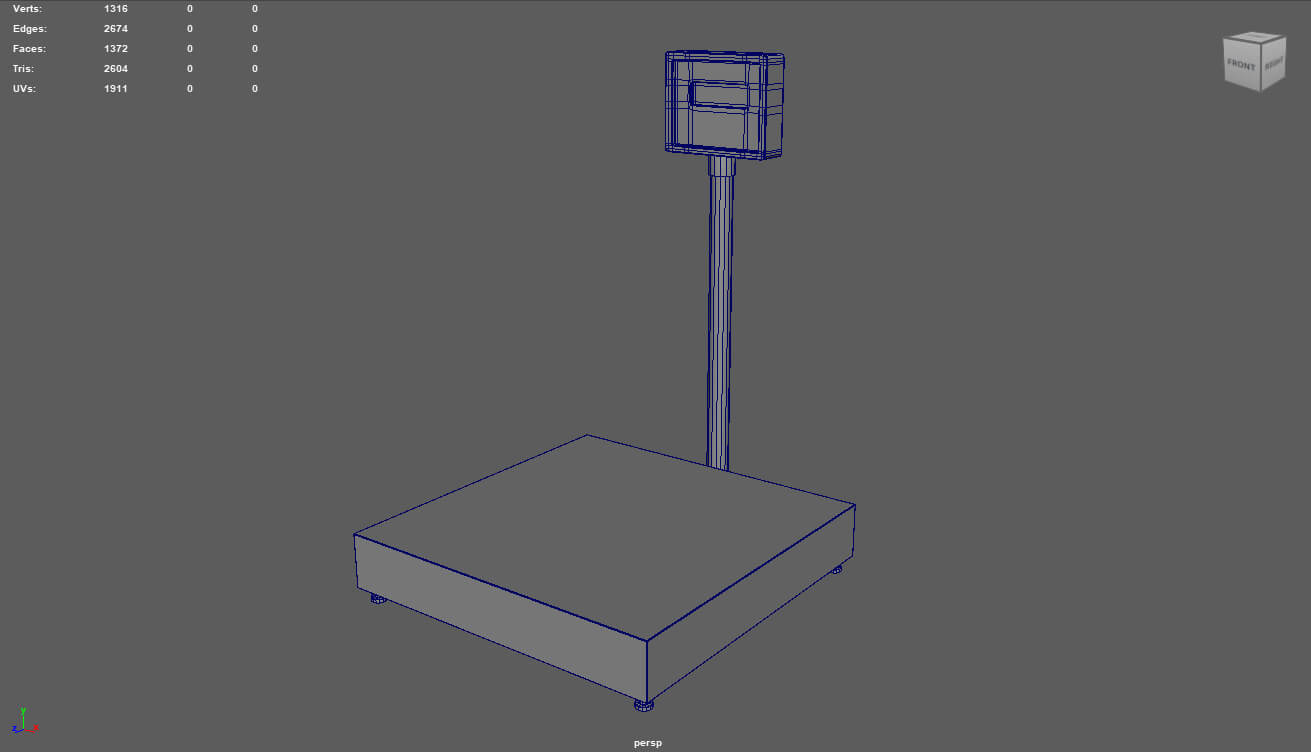 Industrial Scale - 3D Model by ViperJr3D