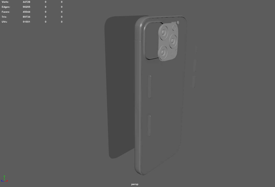 iPhone Custom - 3D Model by ViperJr3D
