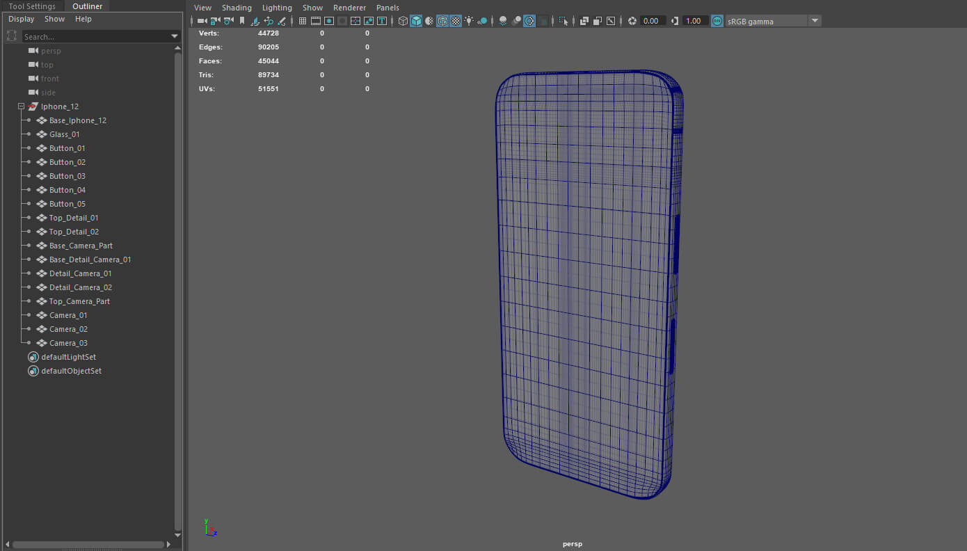 iPhone Custom - 3D Model by ViperJr3D