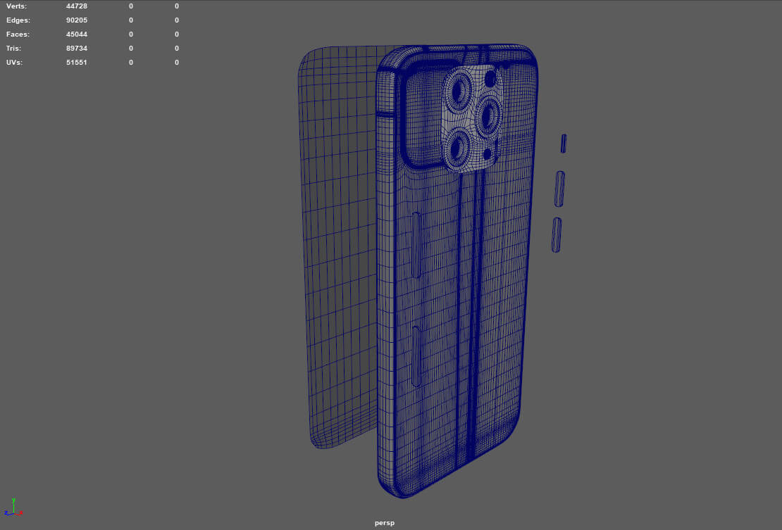 iPhone Custom - 3D Model by ViperJr3D
