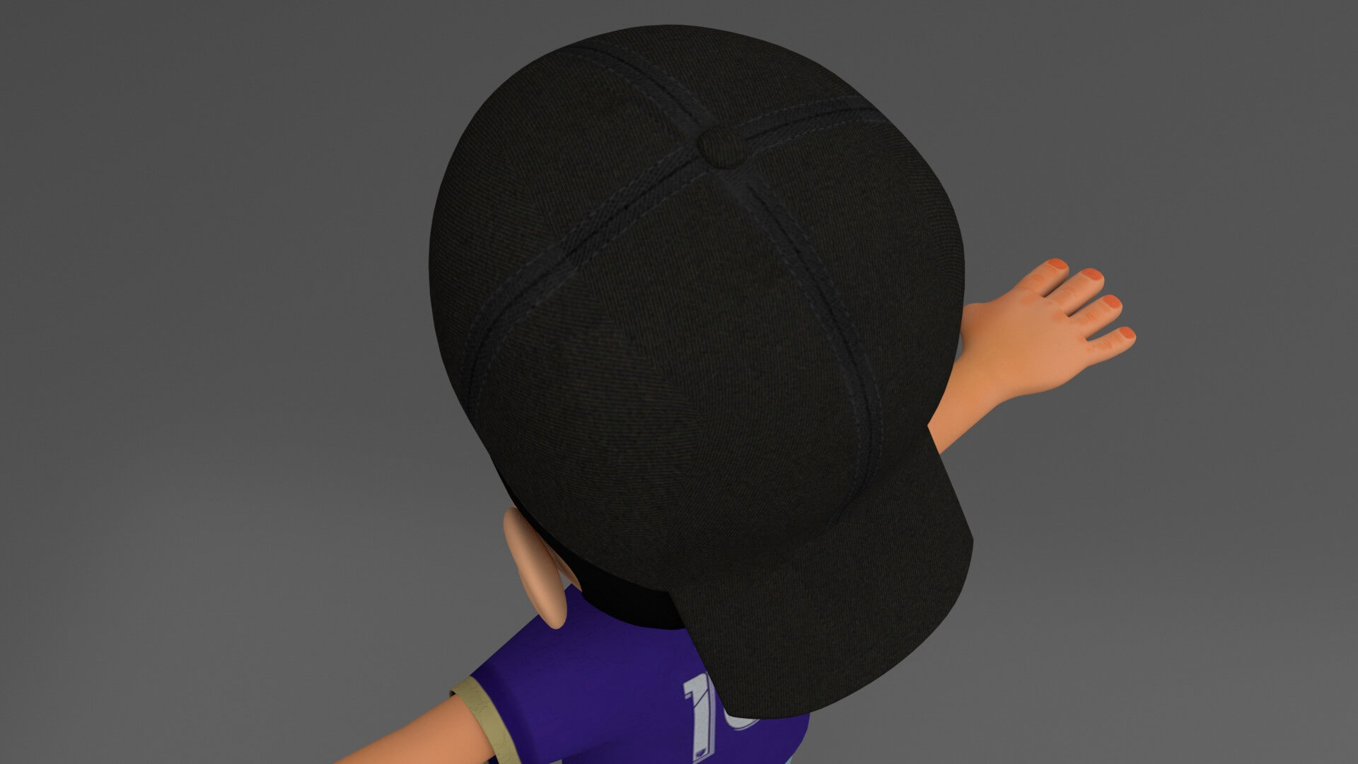 Kid Cartoon Rigged - 3D Model by ViperJr3D