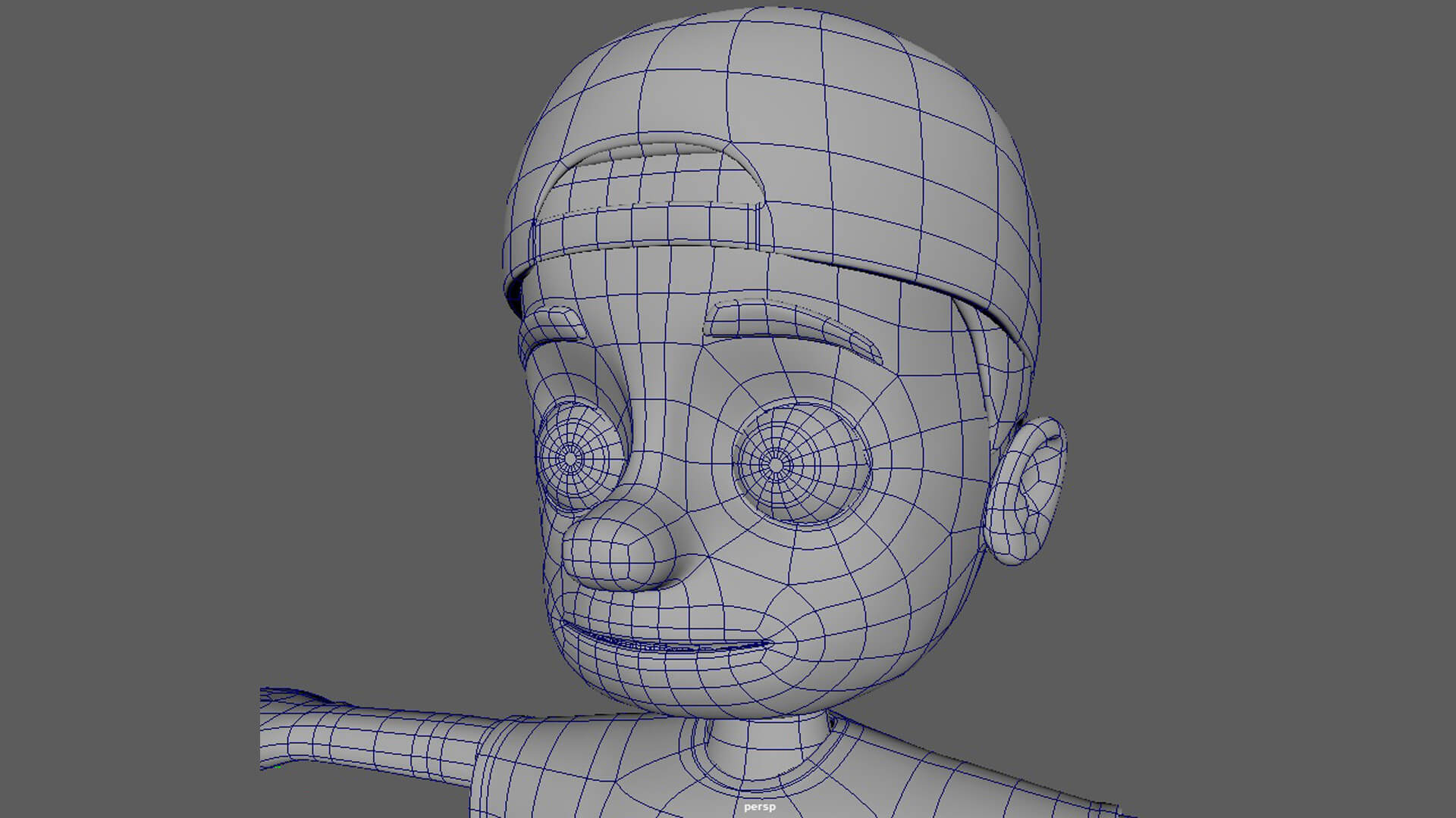 Kid Cartoon Rigged - 3D Model by ViperJr3D