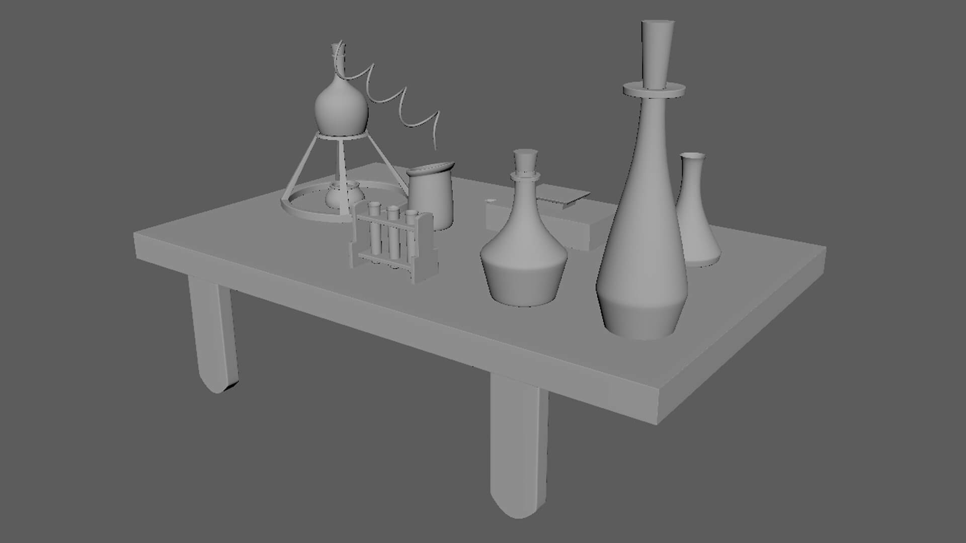Laboratory Table - 3D Model by ViperJr3D