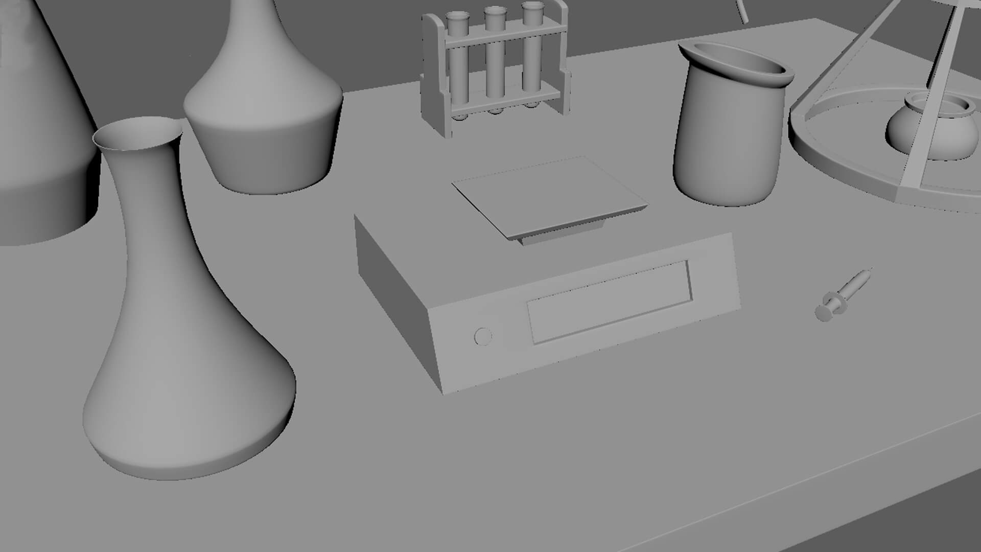 Laboratory Table - 3D Model by ViperJr3D