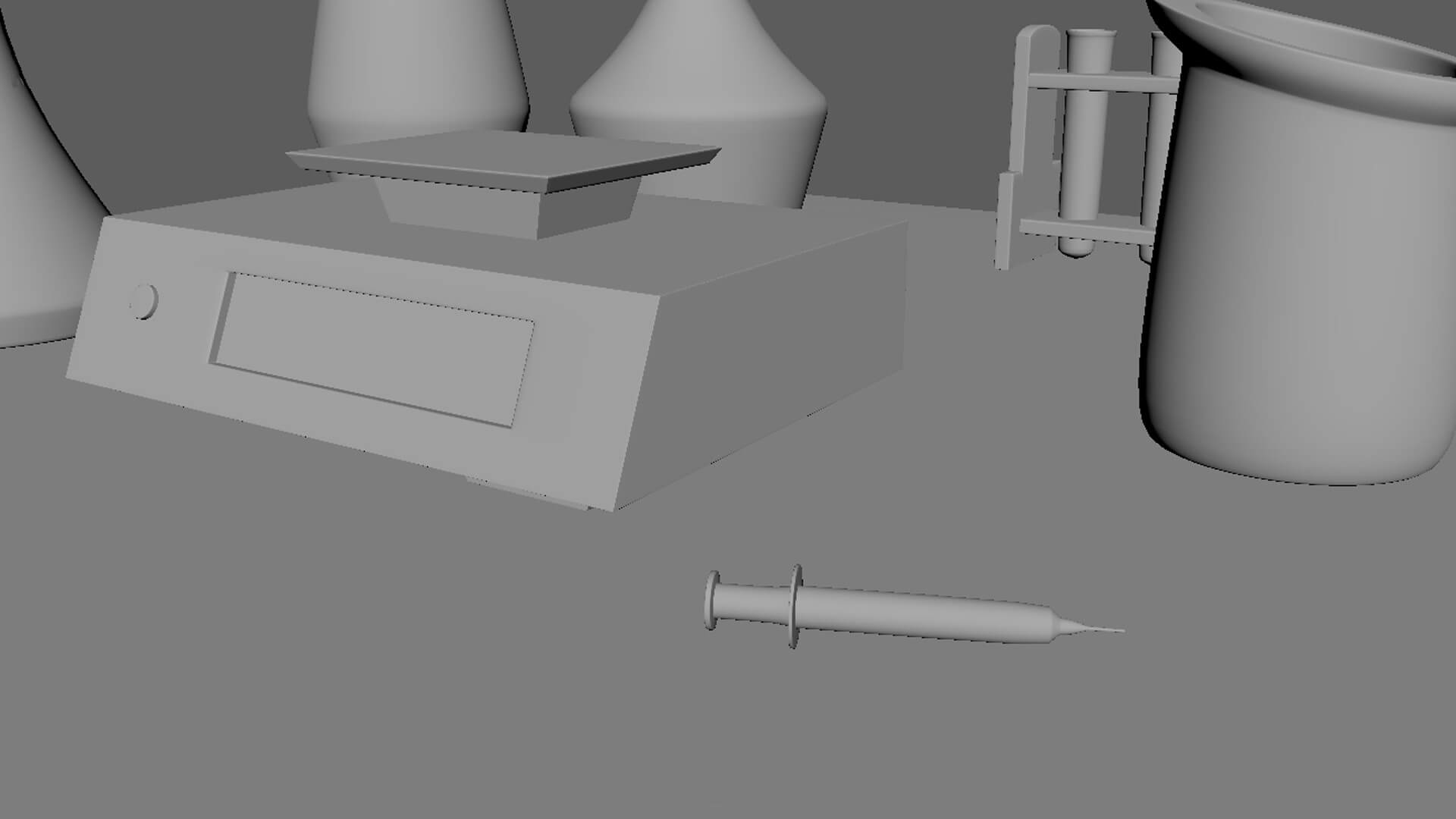 Laboratory Table - 3D Model by ViperJr3D