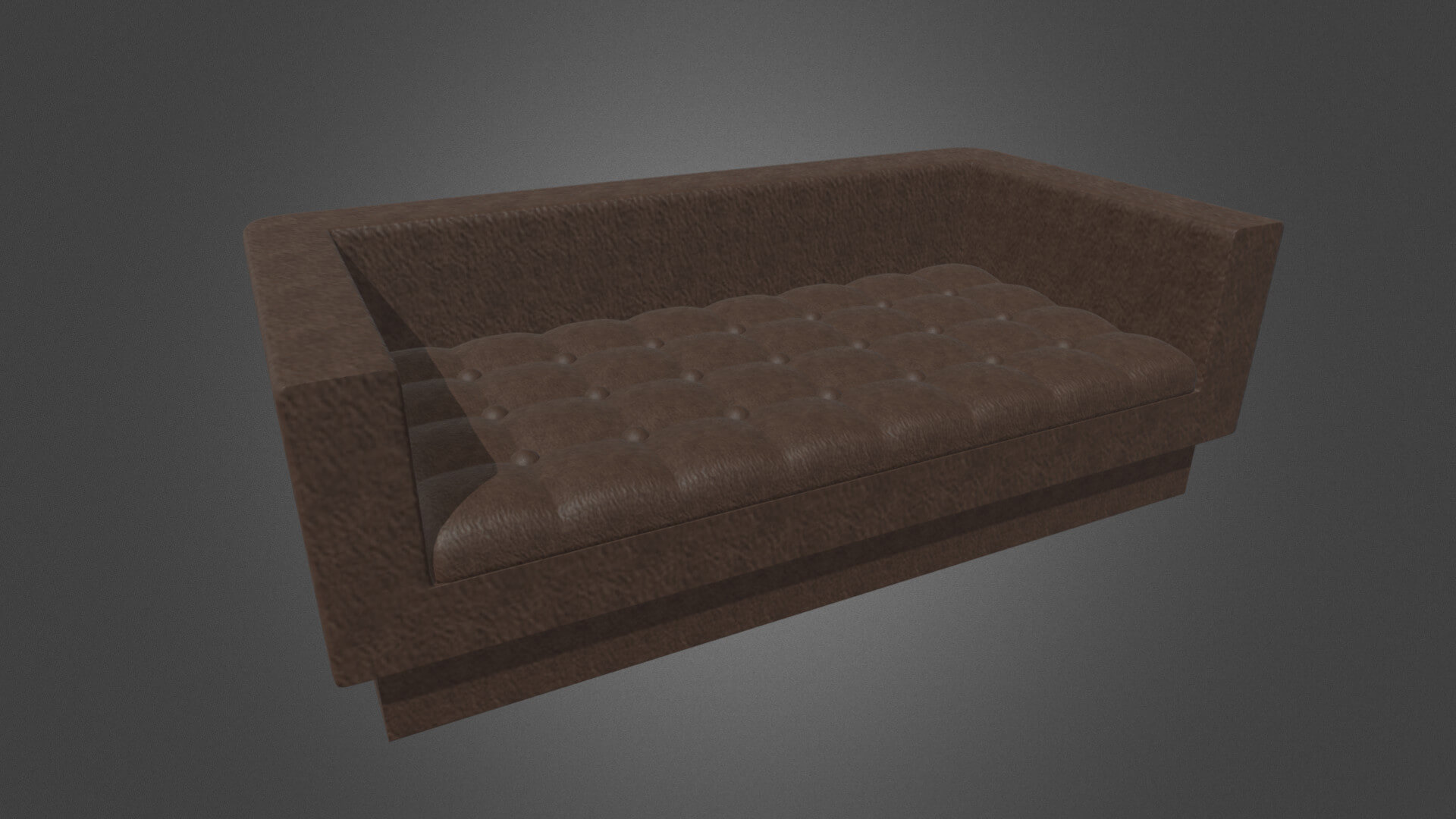 Leather Sofa - 3D Model by ViperJr3D