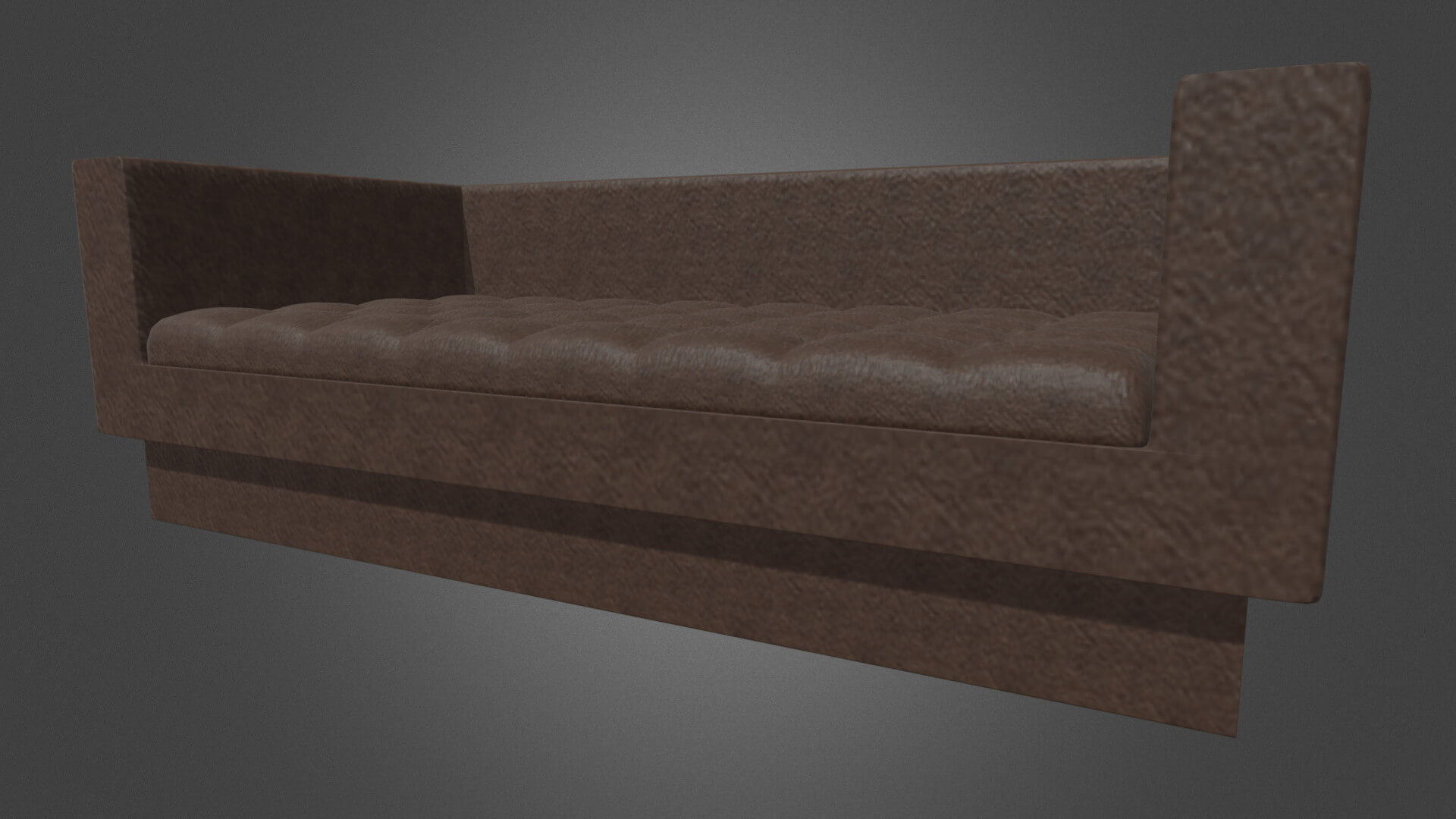 Leather Sofa - 3D Model by ViperJr3D