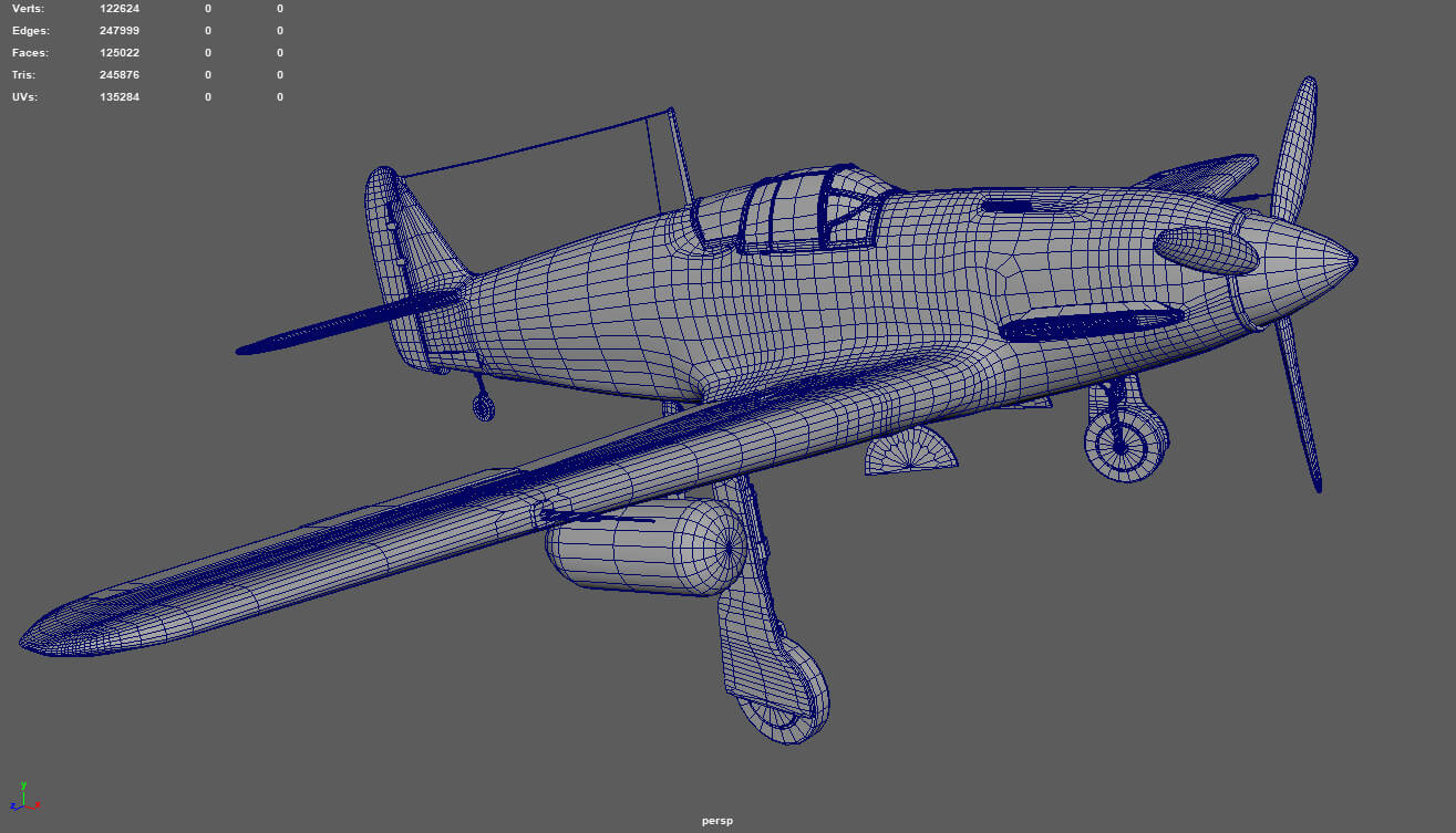 Light Aircraft - 3D Model by ViperJr3D