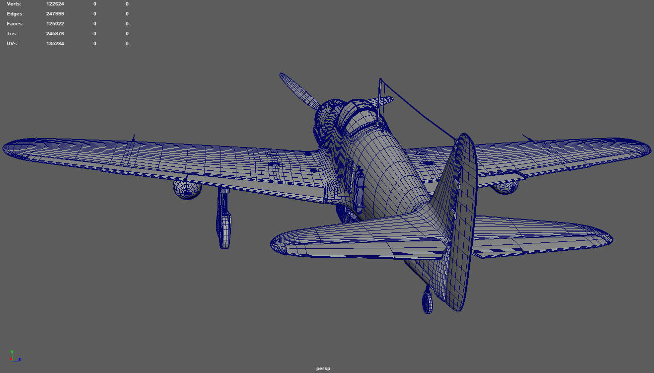 Light Aircraft - 3D Model by ViperJr3D