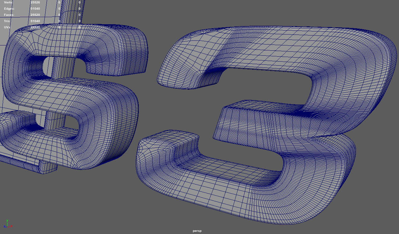 Logo Audi S3 - 3D Model by ViperJr3D