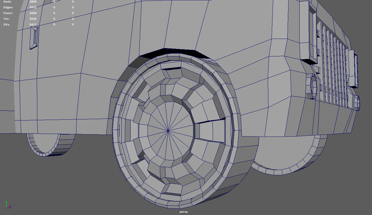 Low Poly Ambulance 01 - 3D Model by ViperJr3D