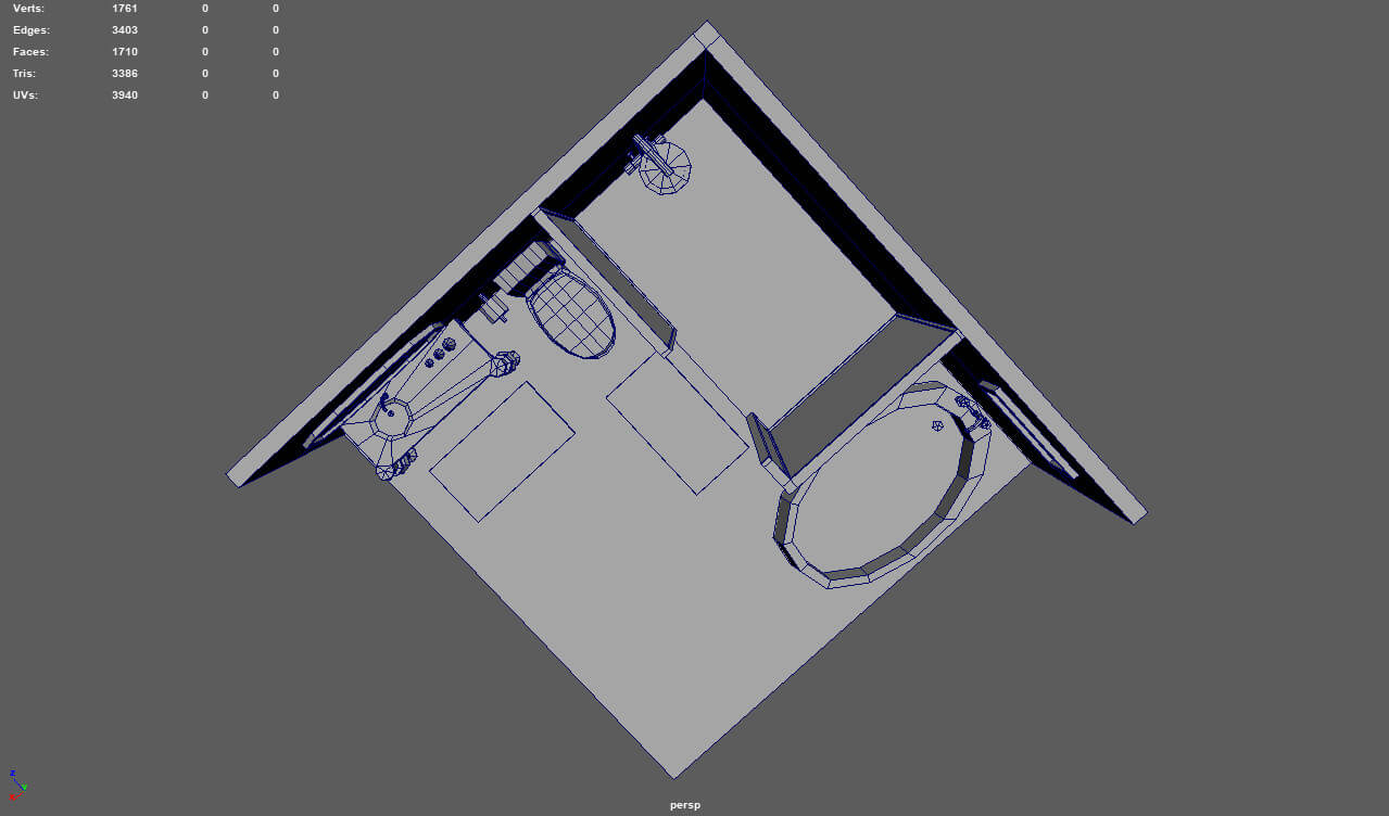 Low Poly Bathroom Pack 02 - 3D Model by ViperJr3D