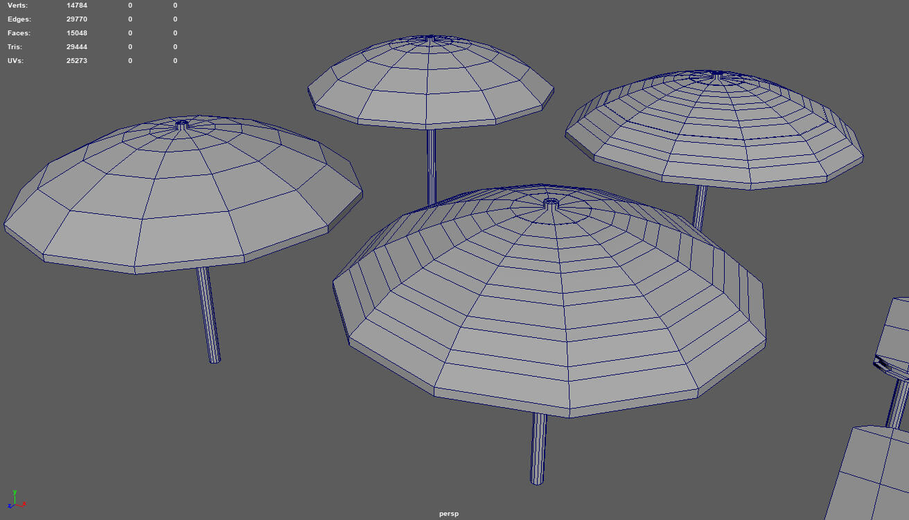 Low Poly Beach Pack - 3D Model by ViperJr3D