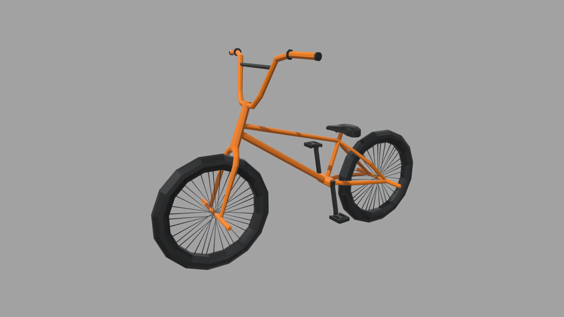 Low Poly BMX - 3D Model by ViperJr3D