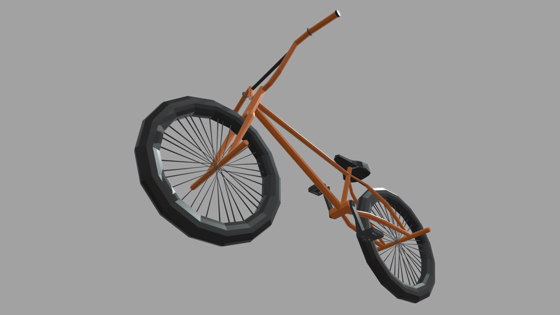 Low Poly BMX - 3D Model by ViperJr3D
