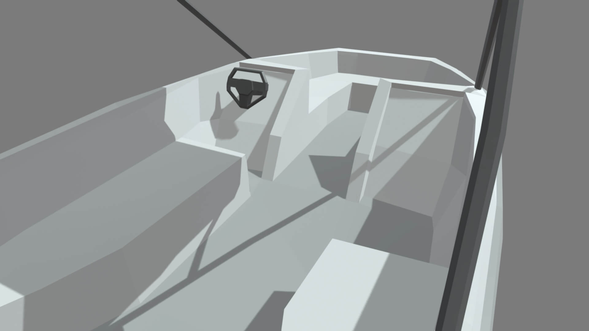 Low Poly Boat 01 - 3D Model by ViperJr3D