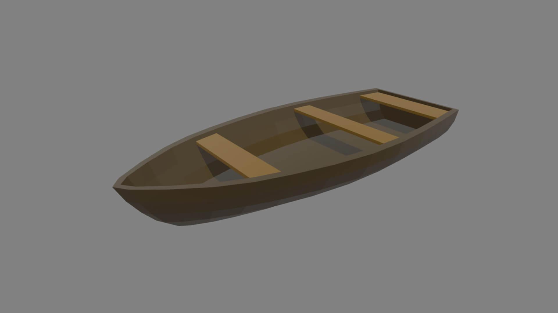 Low Poly Boat 05 - 3D Model by ViperJr3D