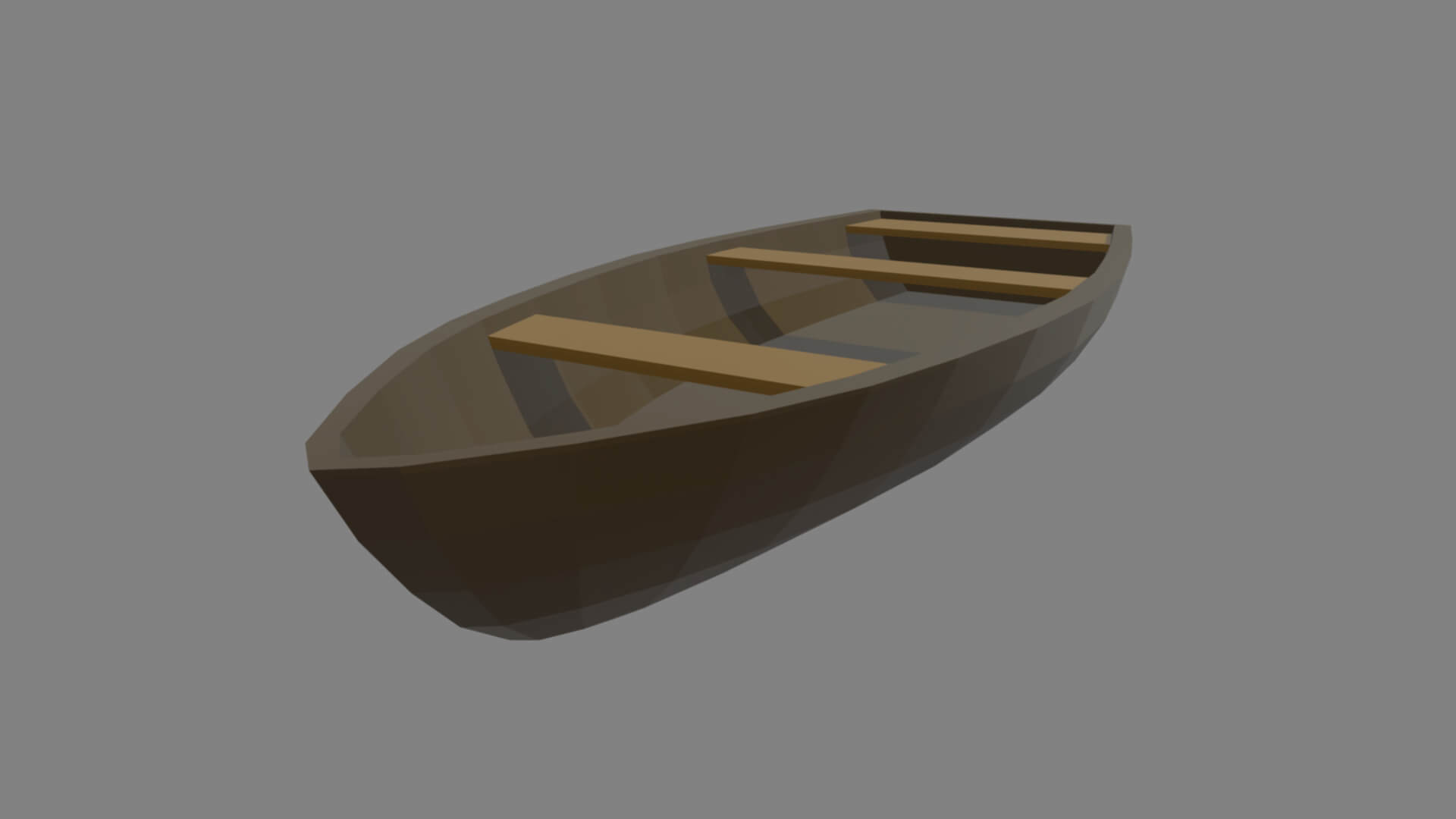 Low Poly Boat 05 - 3D Model by ViperJr3D