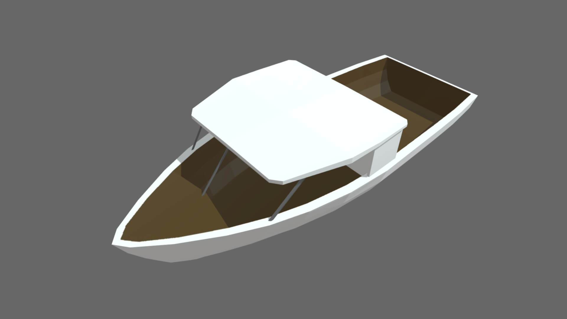 Low Poly Boat 06 - 3D Model by ViperJr3D