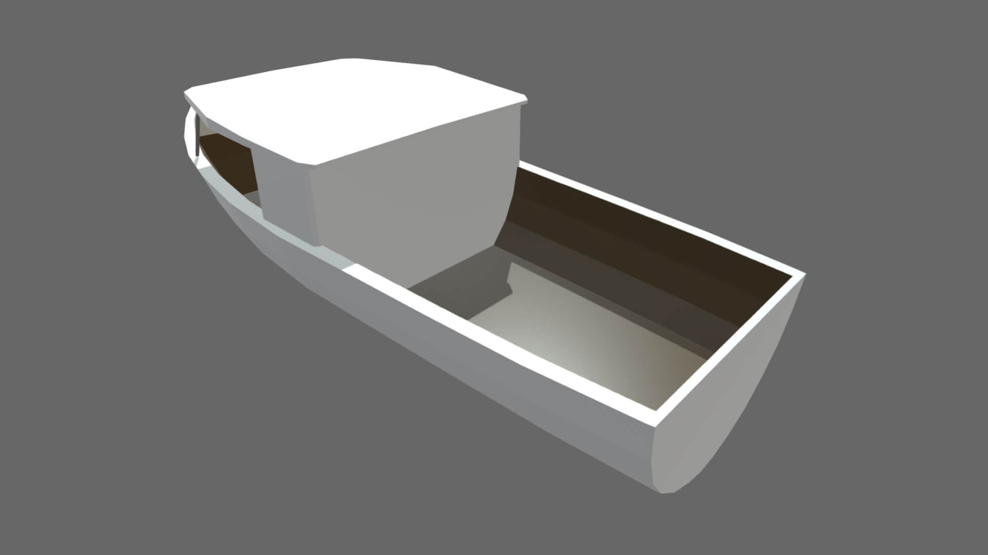 Low Poly Boat 06 - 3D Model by ViperJr3D