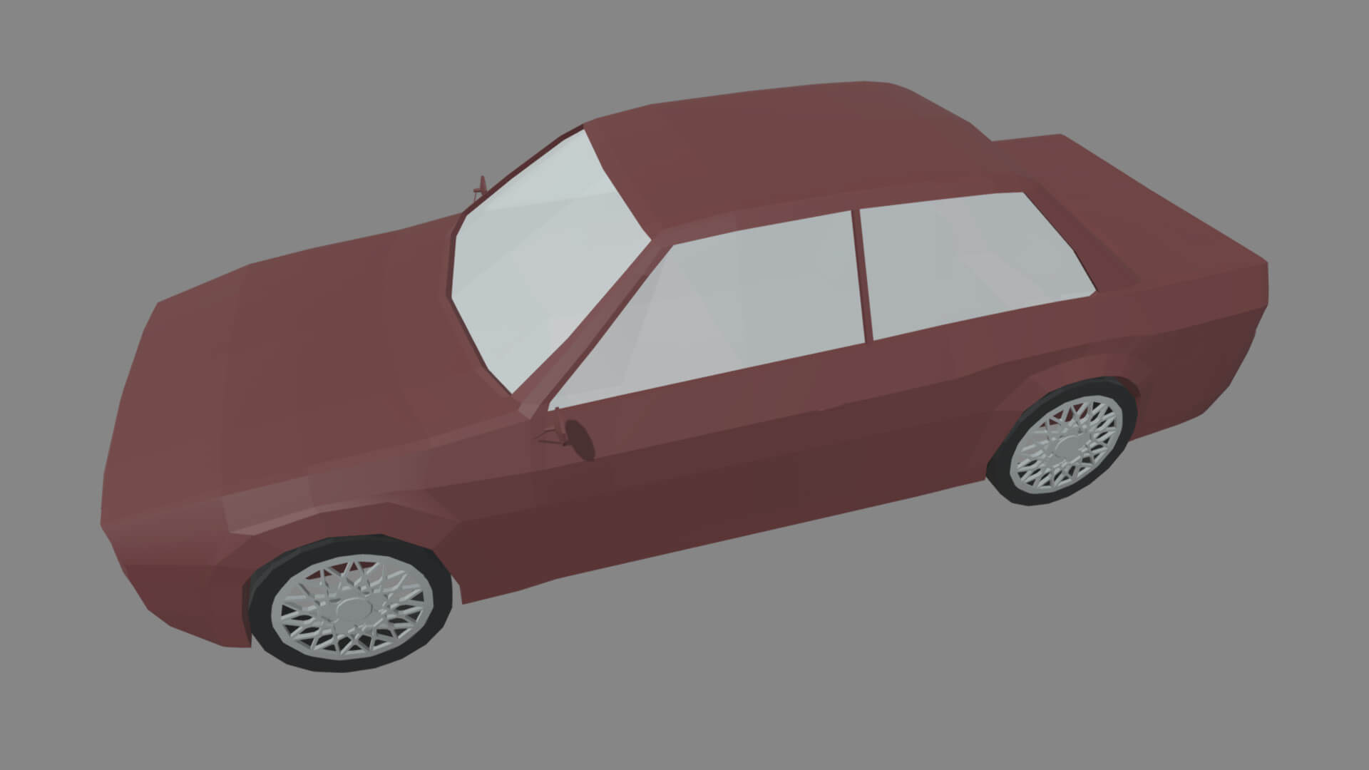Low Poly Car 01 - 3D Model by ViperJr3D