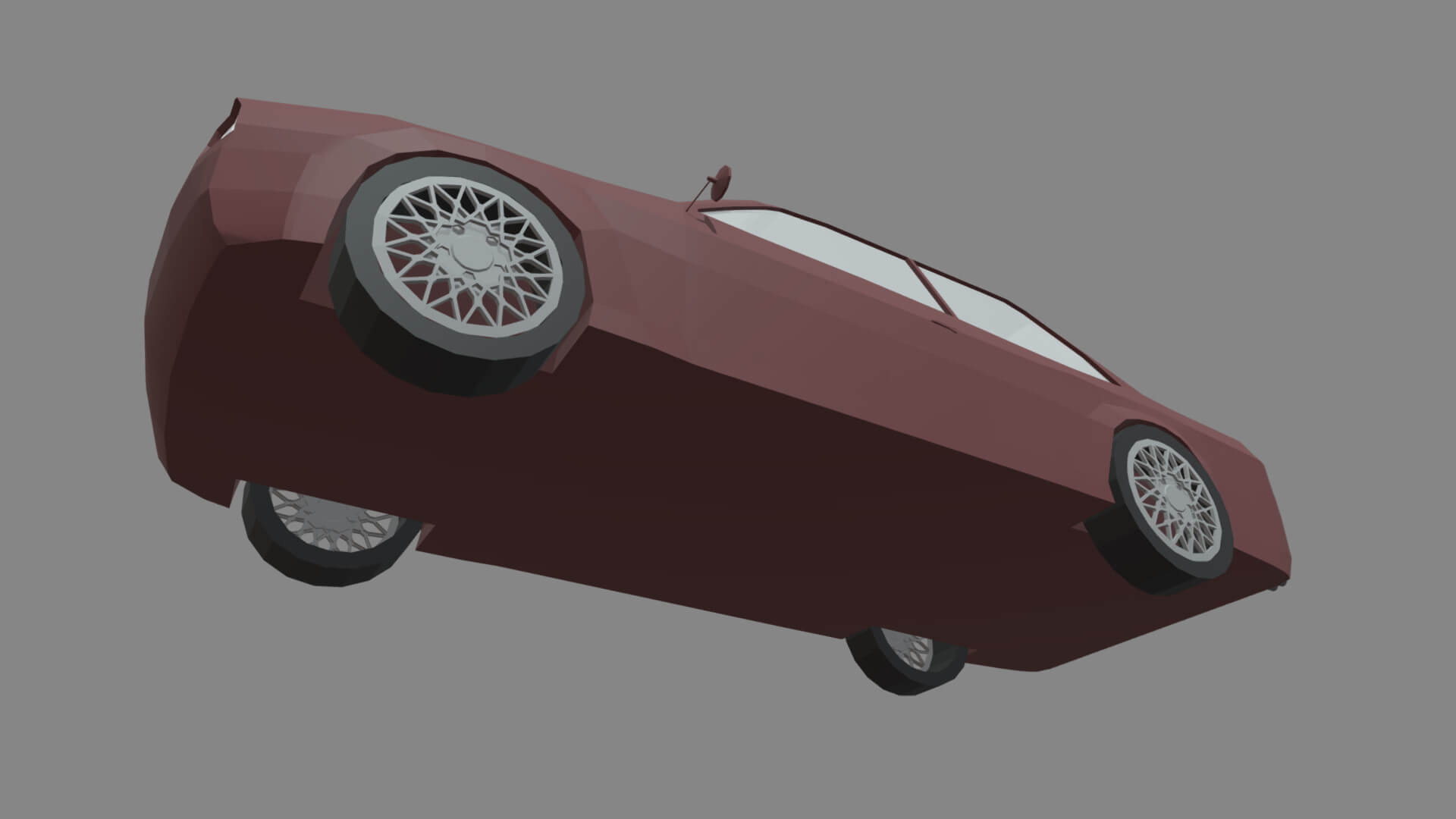 Low Poly Car 01 - 3D Model by ViperJr3D