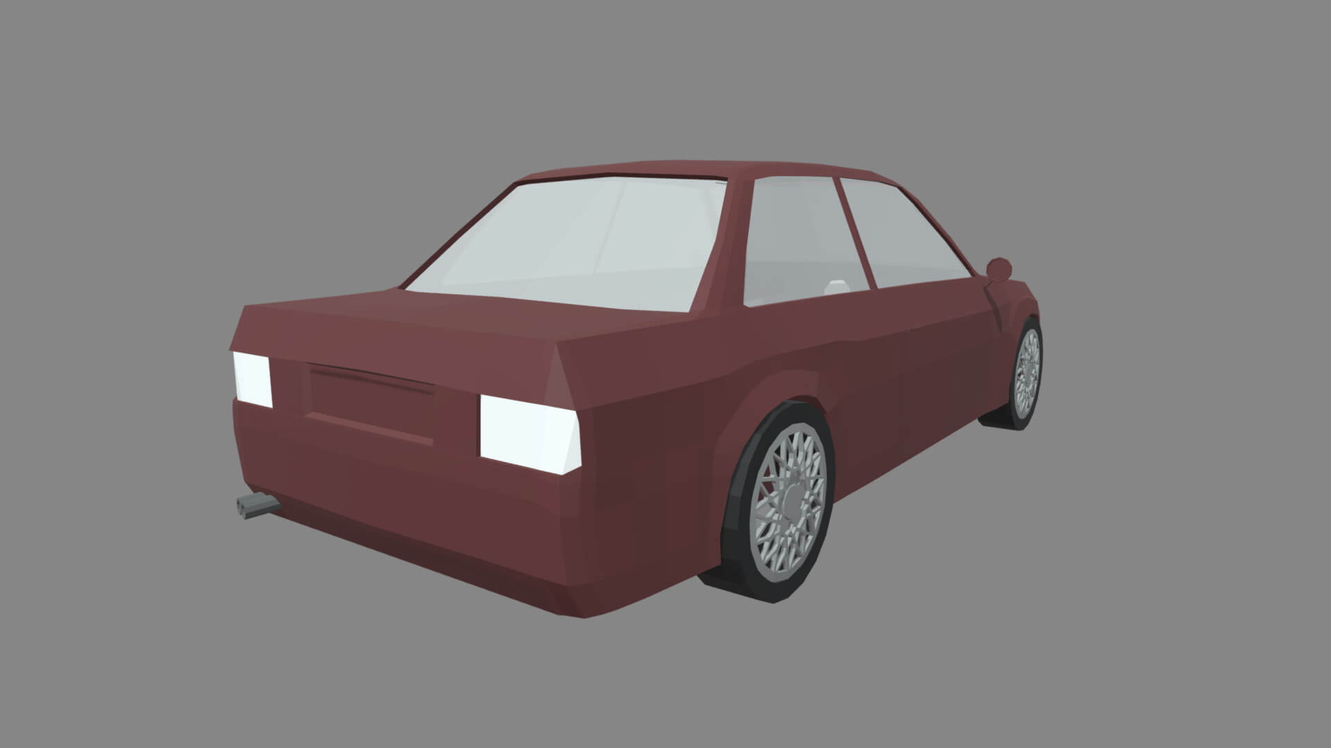 Low Poly Car 01 - 3D Model by ViperJr3D