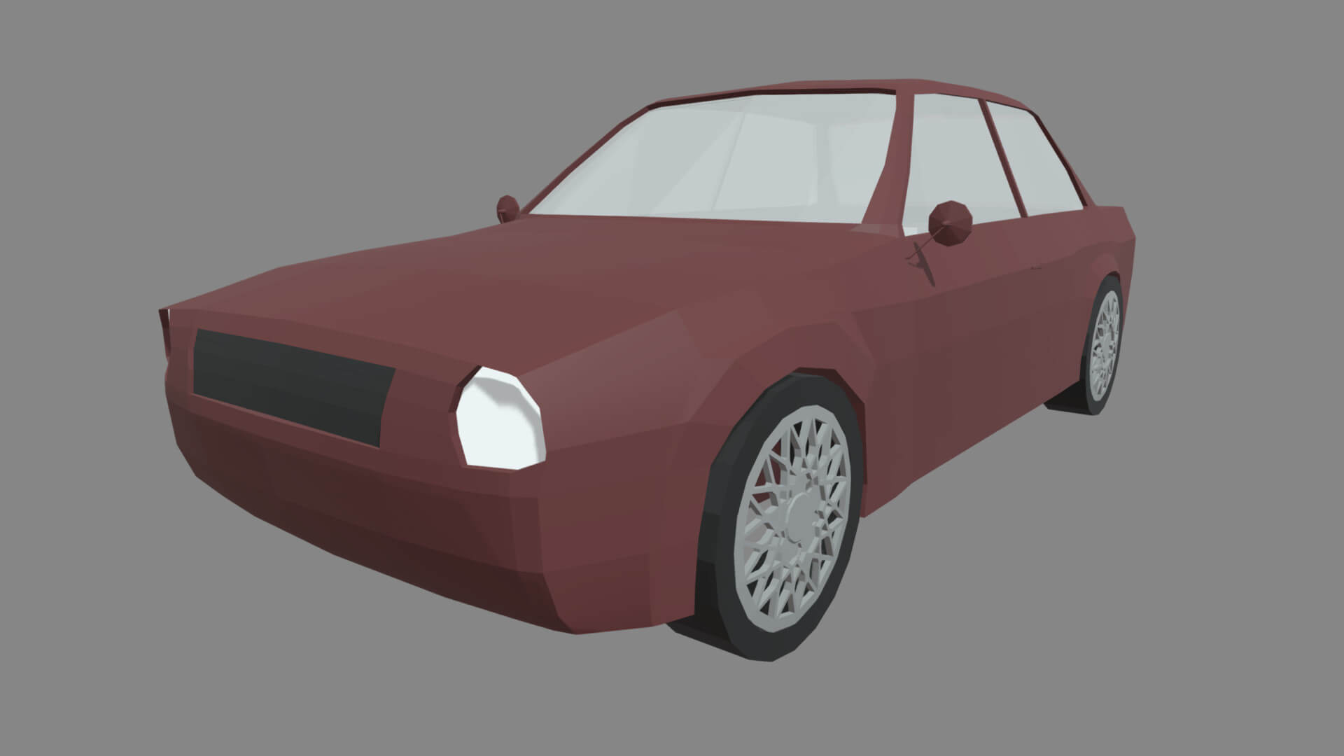 Low Poly Car 01 - 3D Model by ViperJr3D