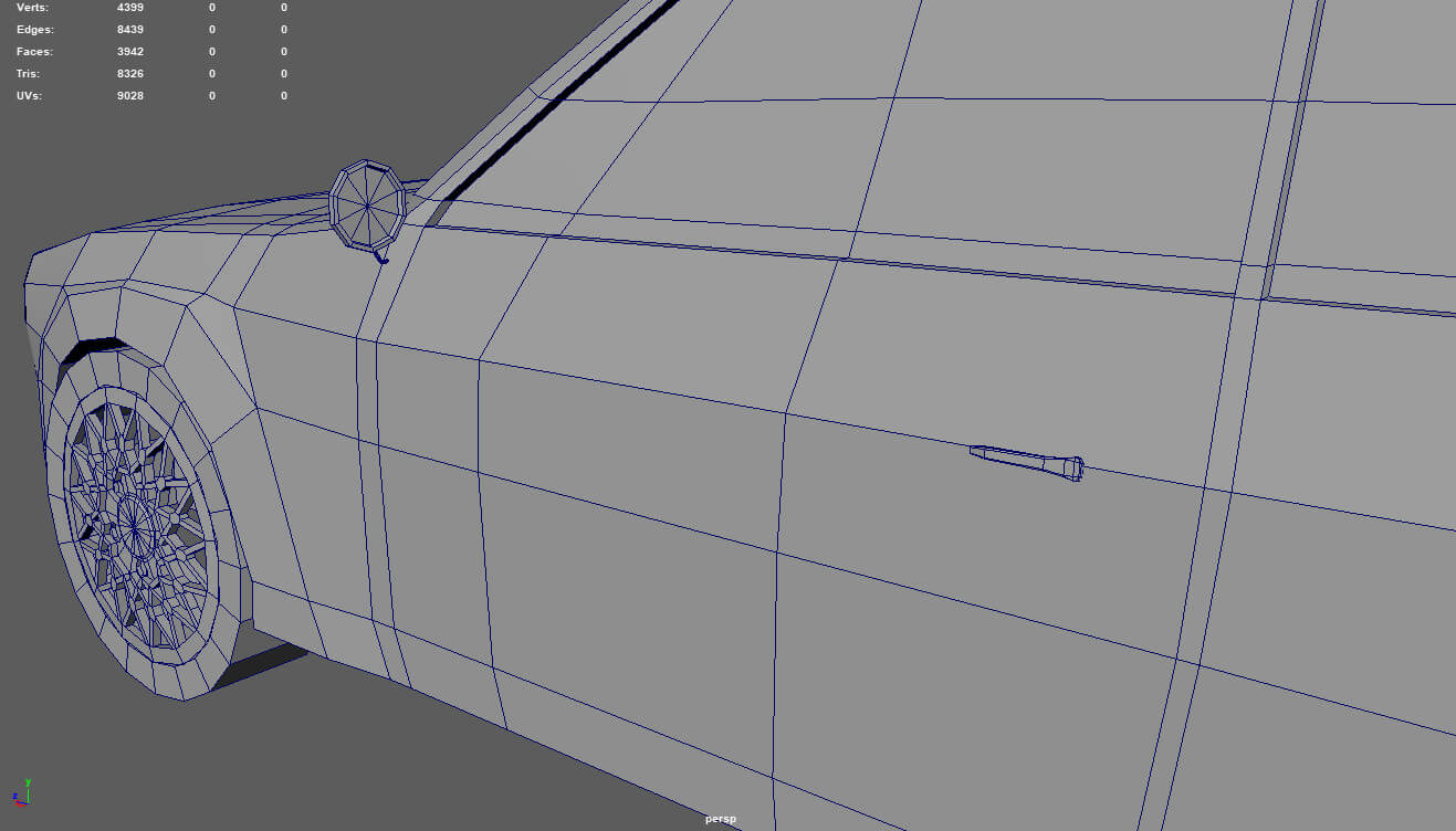 Low Poly Car 01 - 3D Model by ViperJr3D