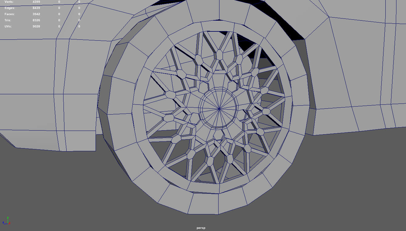 Low Poly Car 01 - 3D Model by ViperJr3D