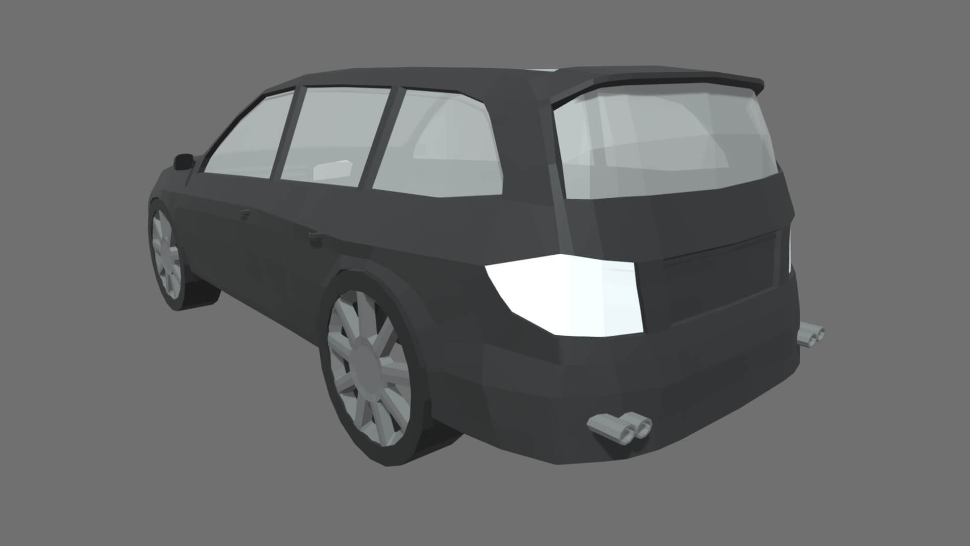 Low Poly Car 02 - 3D Model by ViperJr3D