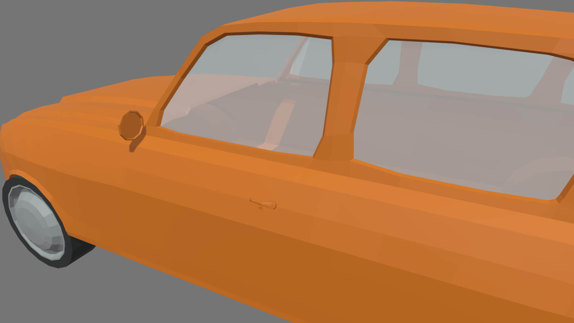 Low Poly Classic Car 02 - 3D Model by ViperJr3D