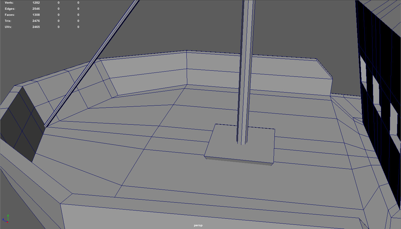 Low Poly Fishing Boat 01 - 3D Model by ViperJr3D