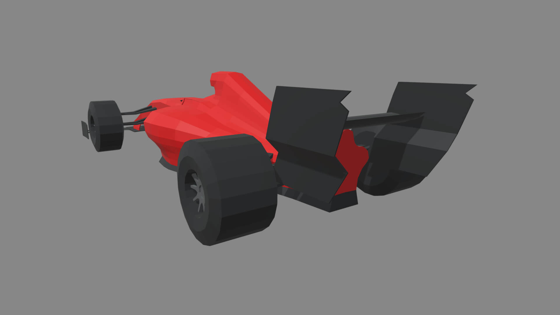 Low Poly Formula 1 Car 01 - 3D Model by ViperJr3D