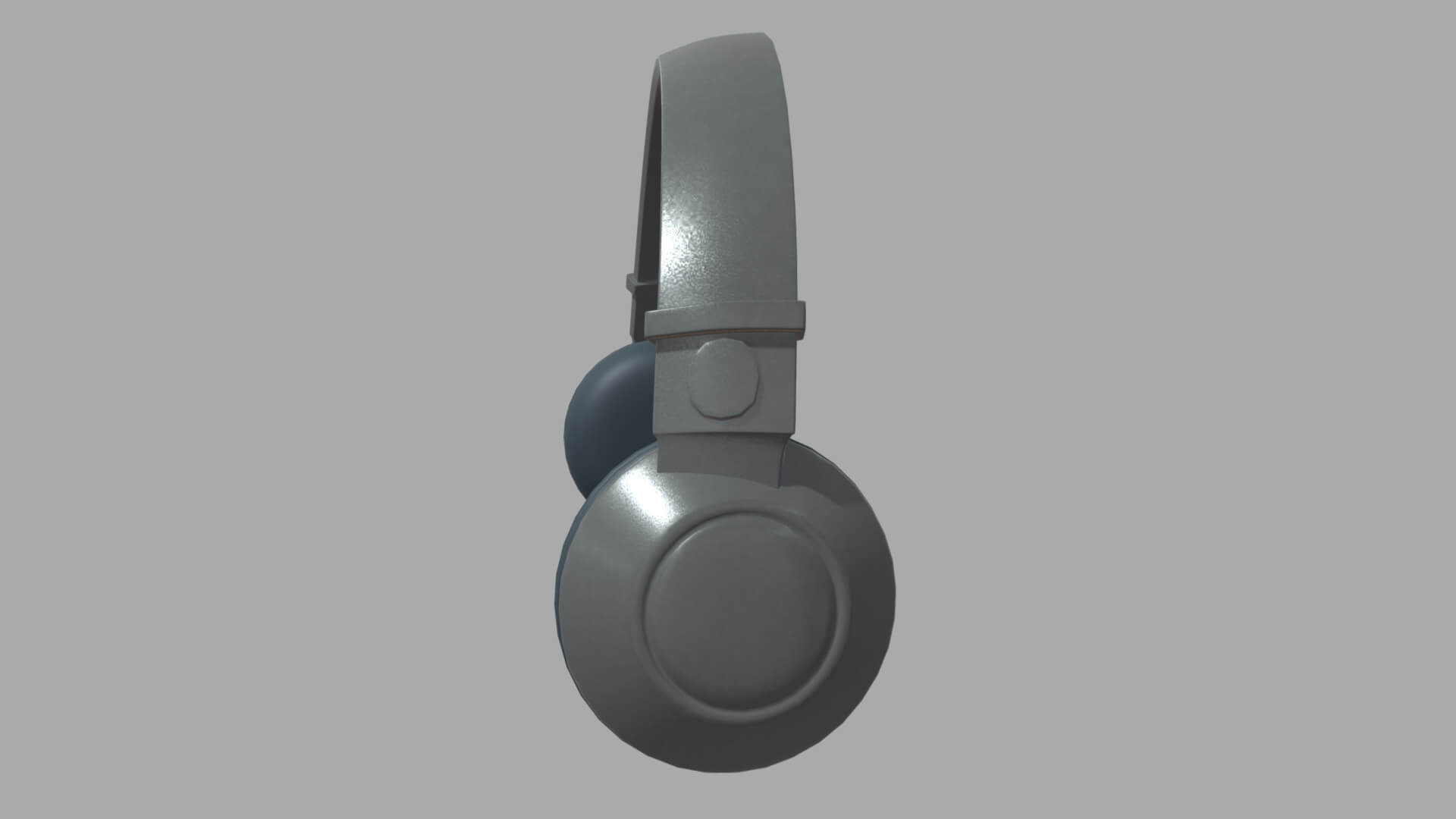 Low Poly Headphones - 3D Model by ViperJr3D