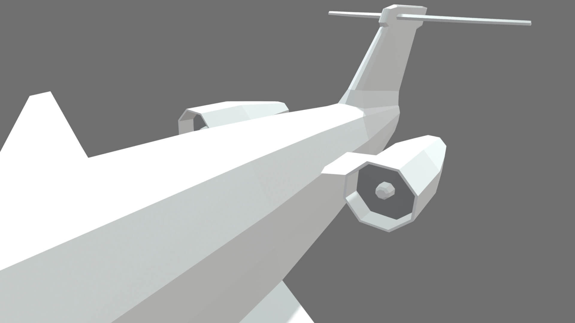 Low Poly Plane 01 - 3D Model by ViperJr3D