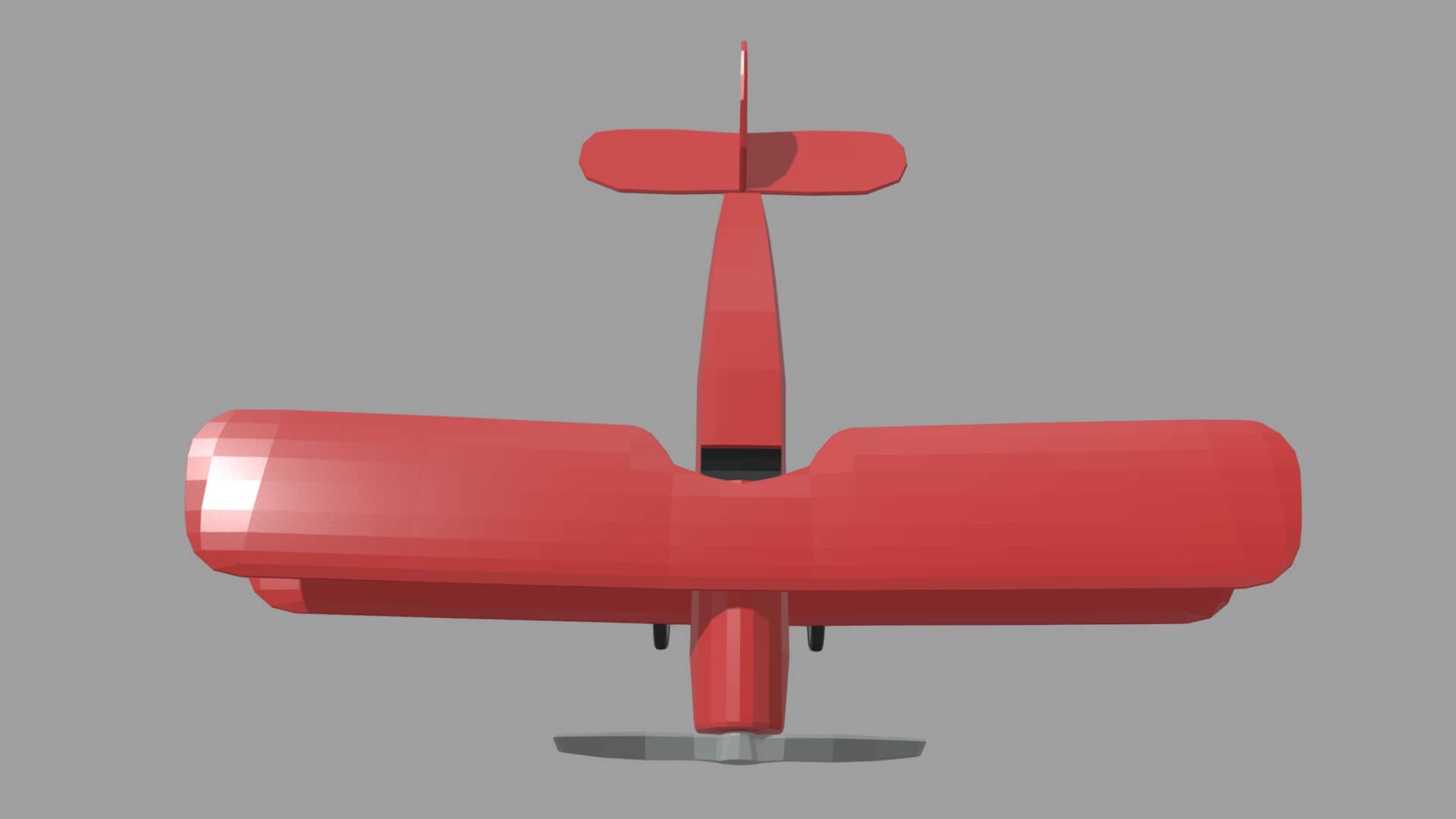 Low Poly Plane 02 - 3D Model by ViperJr3D