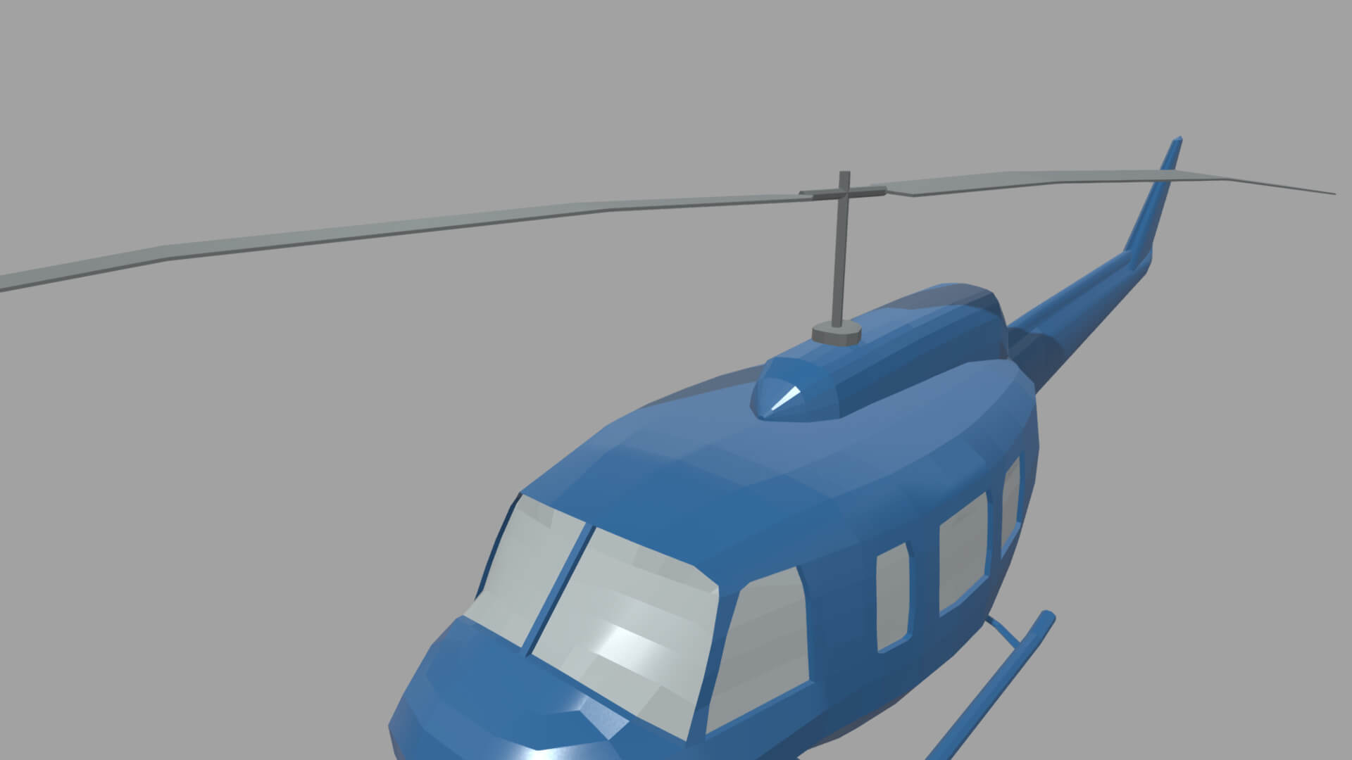 Low Poly Plane 03 - 3D Model by ViperJr3D